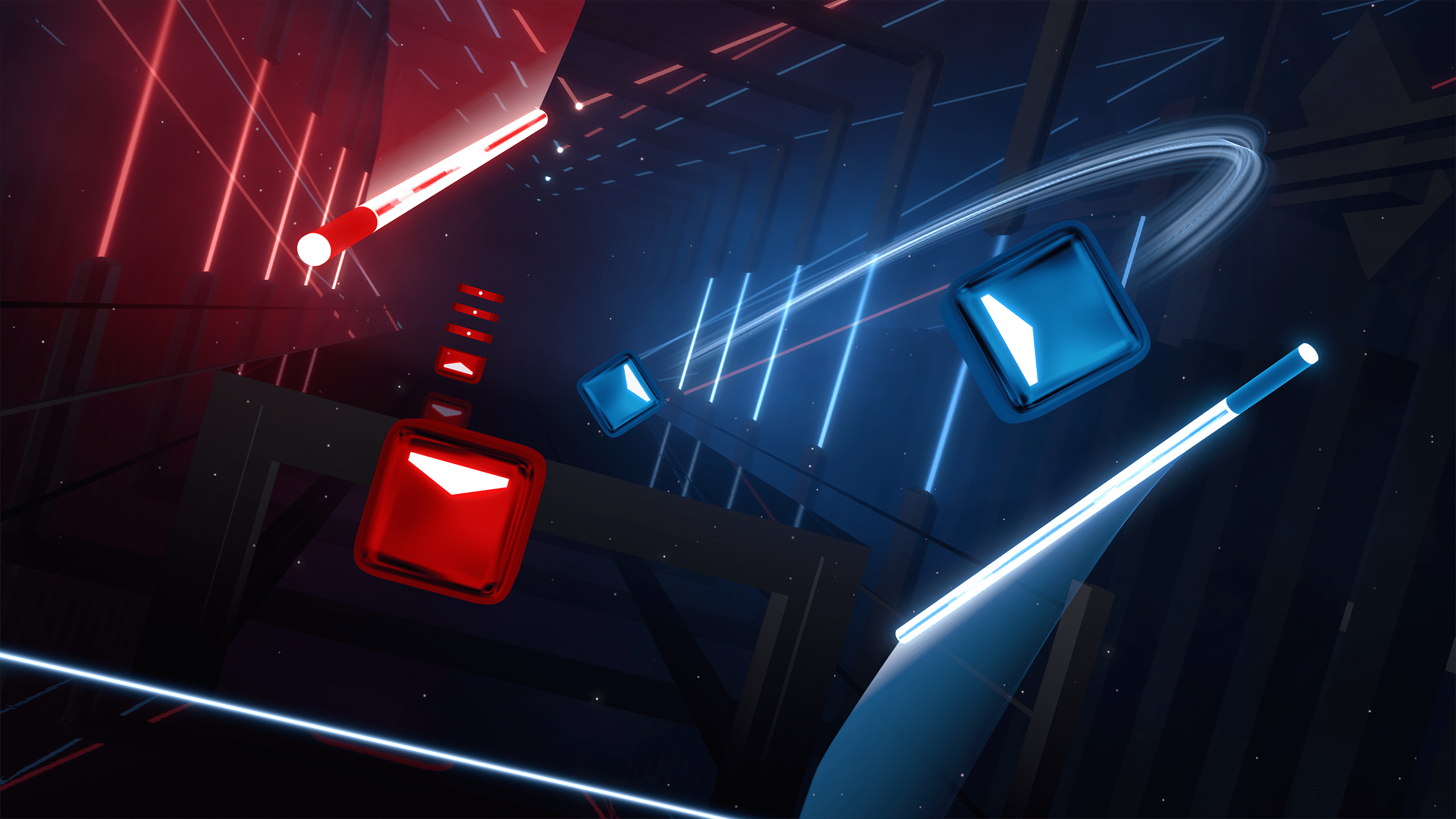 Meta Quest 游戏《光剑节奏+DLC 解锁版 正版共存版本》Beat Saber VR - VR魔趣网